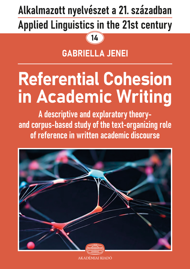 Referential Cohesion in Academic Writing - 7.6.4. Cohesive chains - MeRSZ