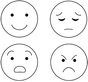 Fejlődéslélektan gyakorlatok - VII.3.1. melléklet: Smiley érzés kártyák ...